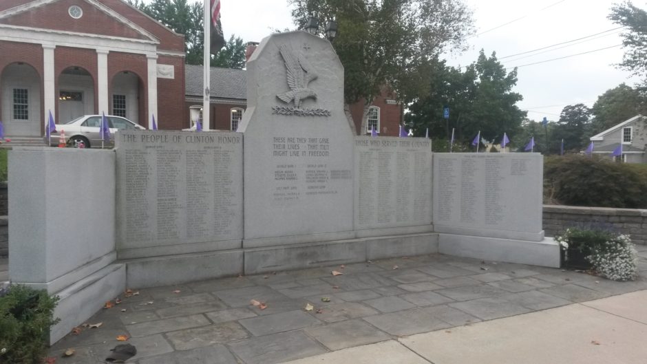 Clinton's War Memorial Honors Veterans - Connecticut in World War 1