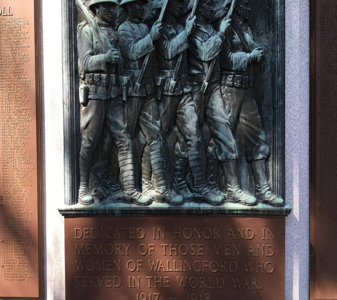 Wallingford WWI Monument Honors French Flying Ace, Among Veterans ...